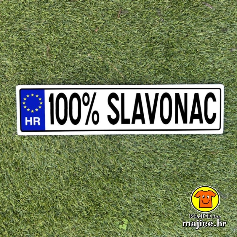 100 POSTO SLAVONAC | izrada ukrasnih tablica | Best of... | auto ...